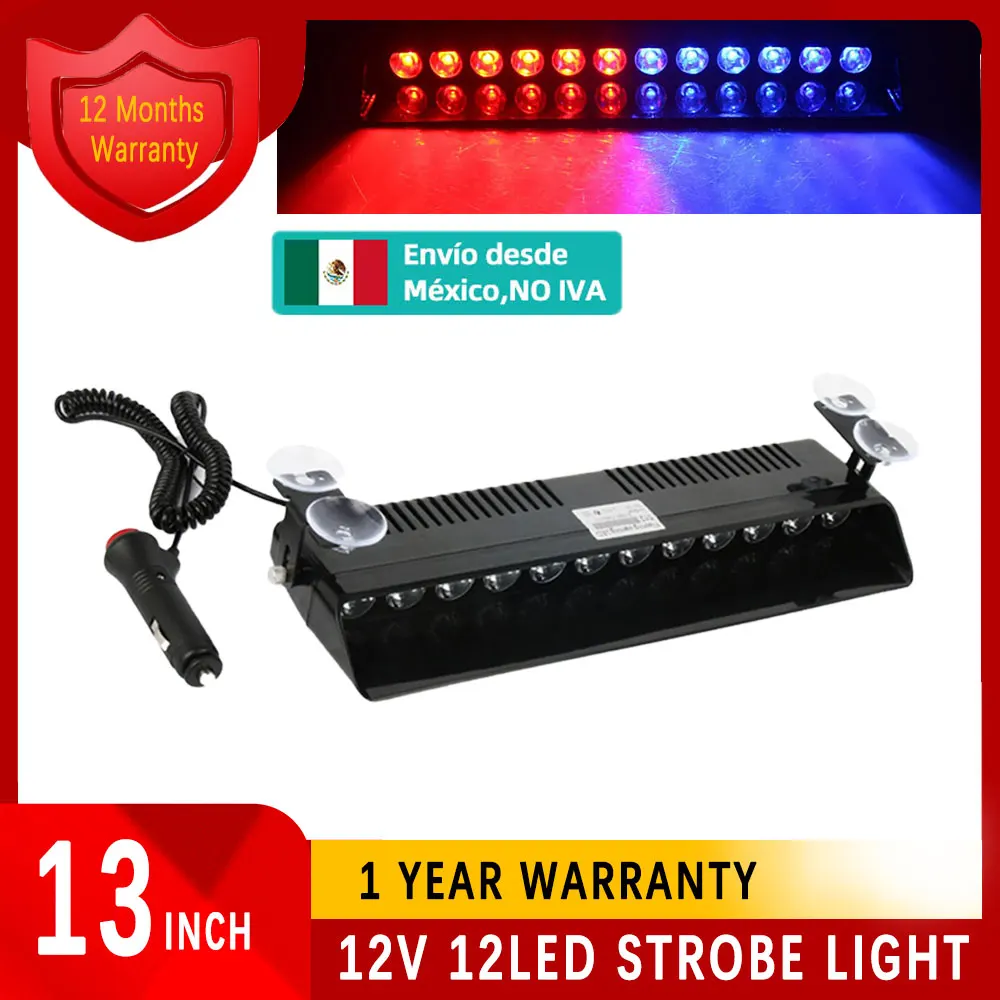 NORGOS-Police-Lights-for-Car-Flashing-lights-Strobe-flasher-Bar-LED ...