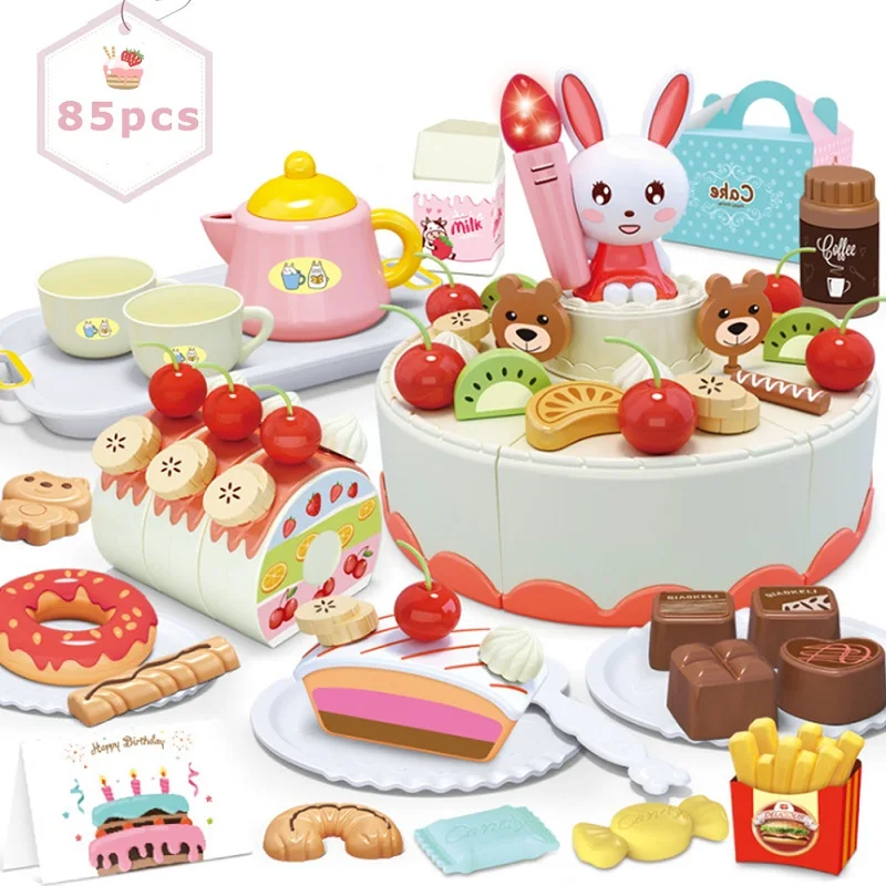 Children-s-Birthday-Cake-Toys-Play-Home-Afternoon-Tea-Birthday-Party ...