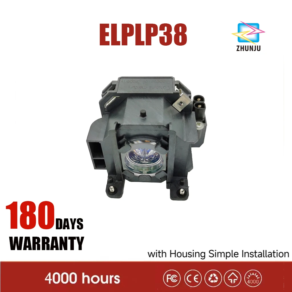 Substituição lâmpadas do projetor elplp38 para epson EMP 1715/EMP 1705 ...