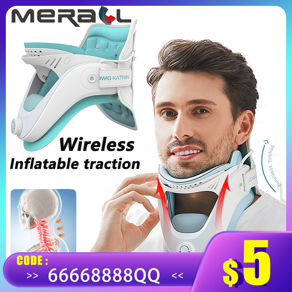 Cervical Traction Device Neck Posture Corrector Neck Brace Cervical ...