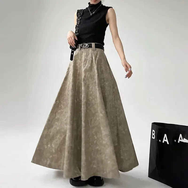 TFETTERS-Brand-Maxi-Skirt-2024-New-Autumn-Women-Skirt-High-Waist-Slim ...