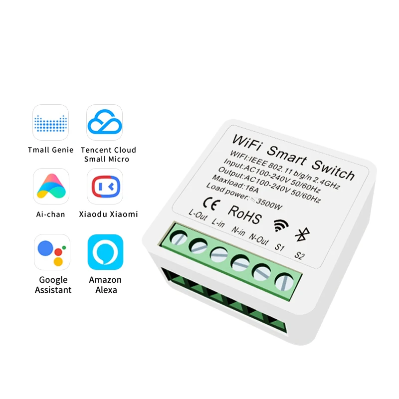 16A-Mini-Smart-Switch-WiFi-Switch-DIY-Light-Switches-Wireless-Smart ...