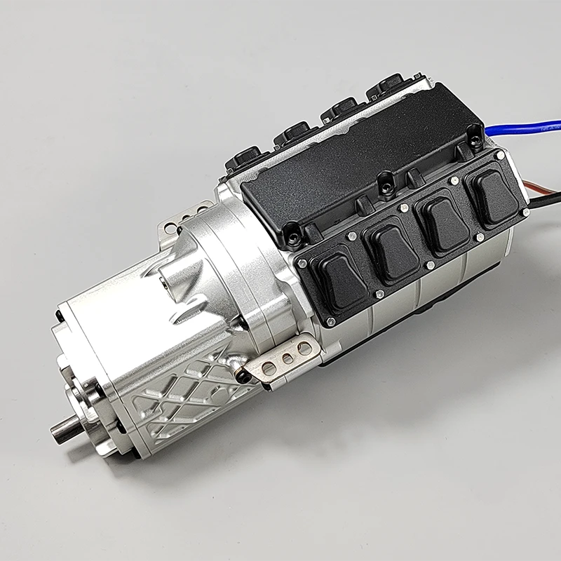 RC Truck Metal Gearbox Brushed Two speed Gearbox for 1/14 Tamiya Dump ...