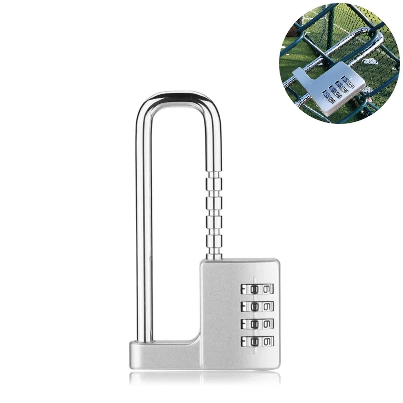 New-Adjustable-Lengthened-U-shaped-Lock-Padlock-File-Cabinet-Wardrobe ...