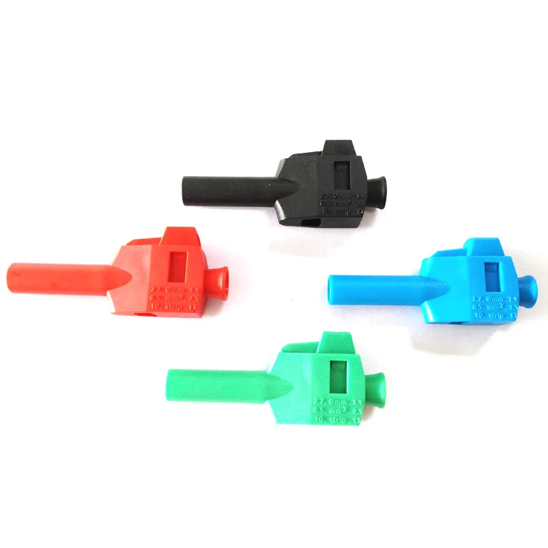 Multimeter Test Leads Quick Connect Plug 4mm Gun Lantern Head Welding ...