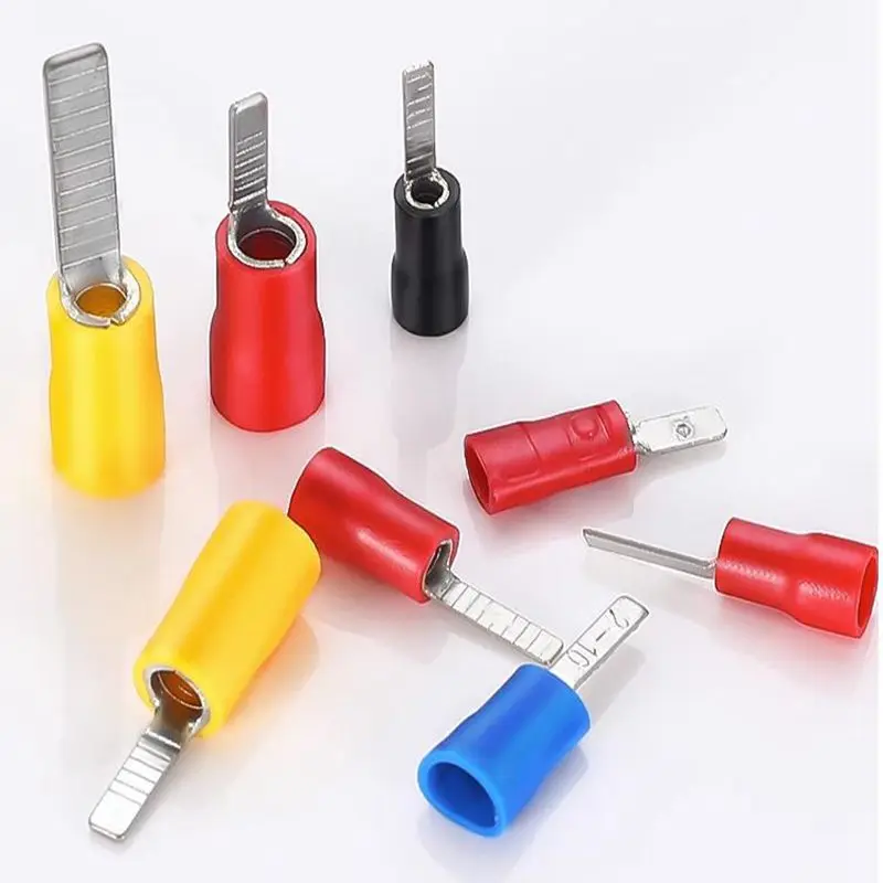 100pcs-Strip-shaped-pre-insulated-terminal-strip-type-cold-pressed ...