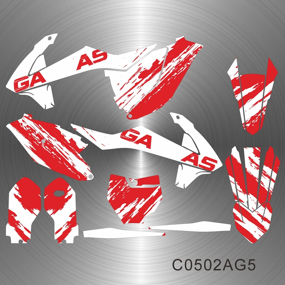 For GASGAS GAS GAS MC 85 MC85 2021 2022 2023 2024 Graphics Decals ...