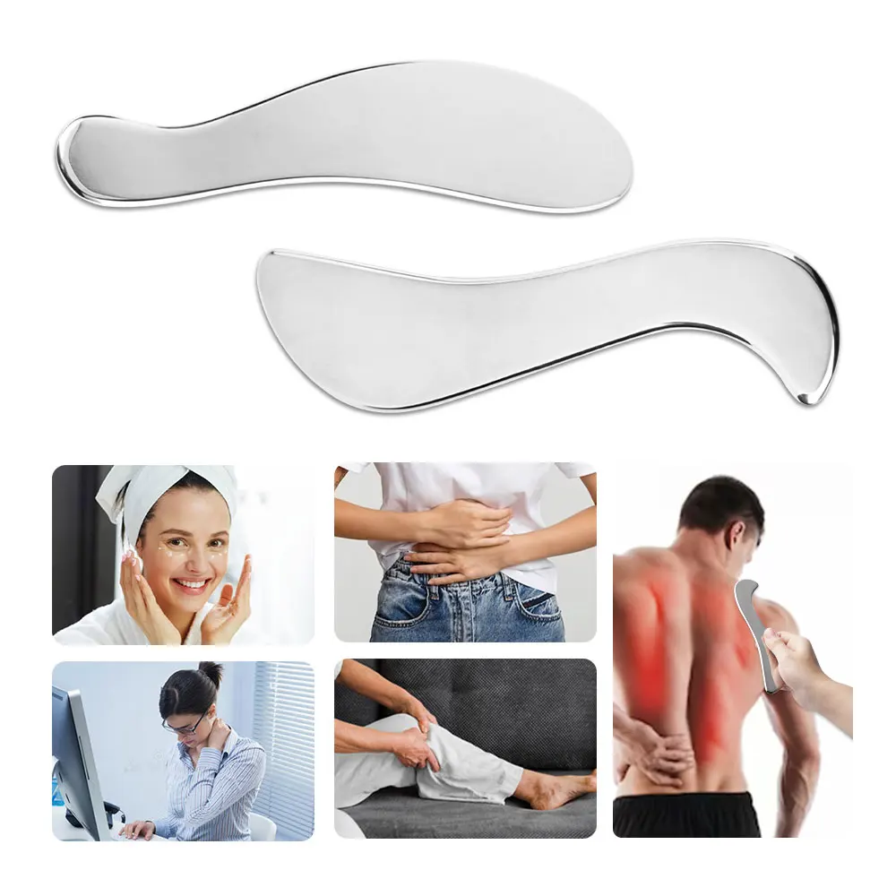 Stainless-Steel-Gua-Sha-Scraper-Guasha-Body-Massager-Physical-Therapy ...