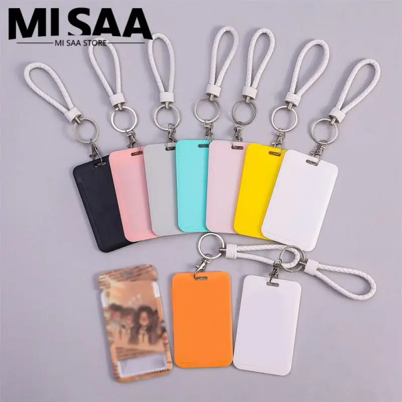 Solid-Color-Card-Sleeve-Abs-Durable-Arc-Corner-High-capacity-Convenient ...