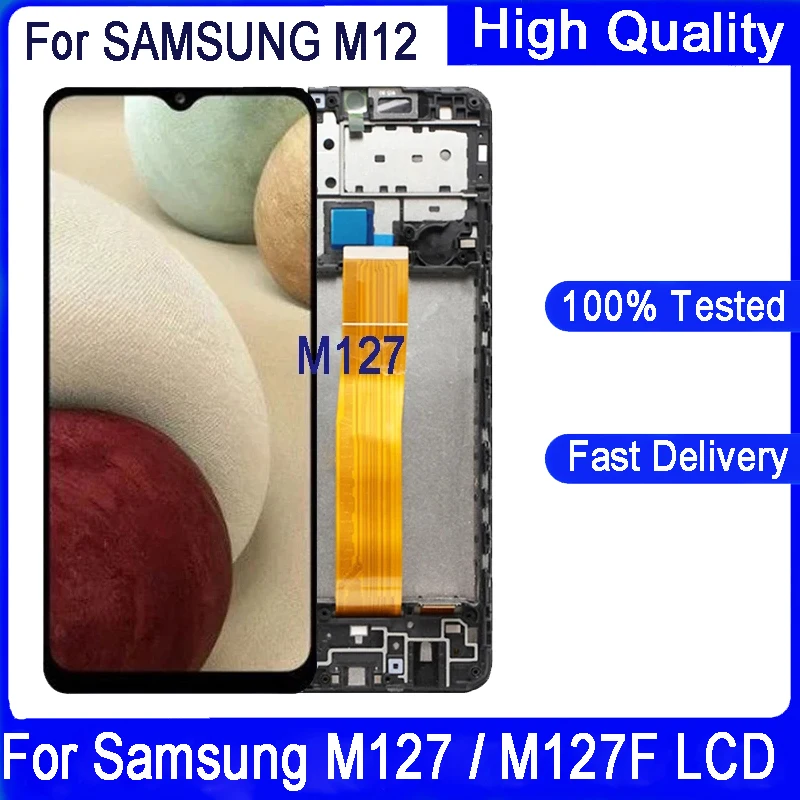 New-High-quality-6-5-LCD-For-Samsung-M12-M127-M127F-M127G-SM-M127FN ...