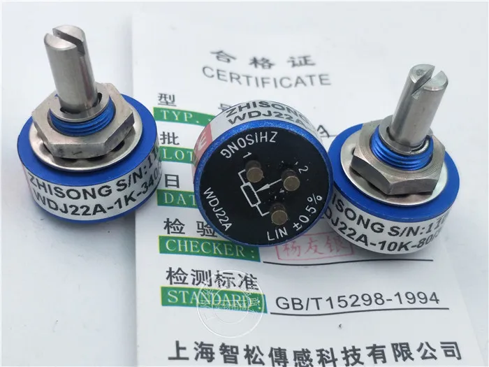 WDJ22A-1K-340-360-20S6-1k-5K-10k-50K-22-type-conductive-plastic ...