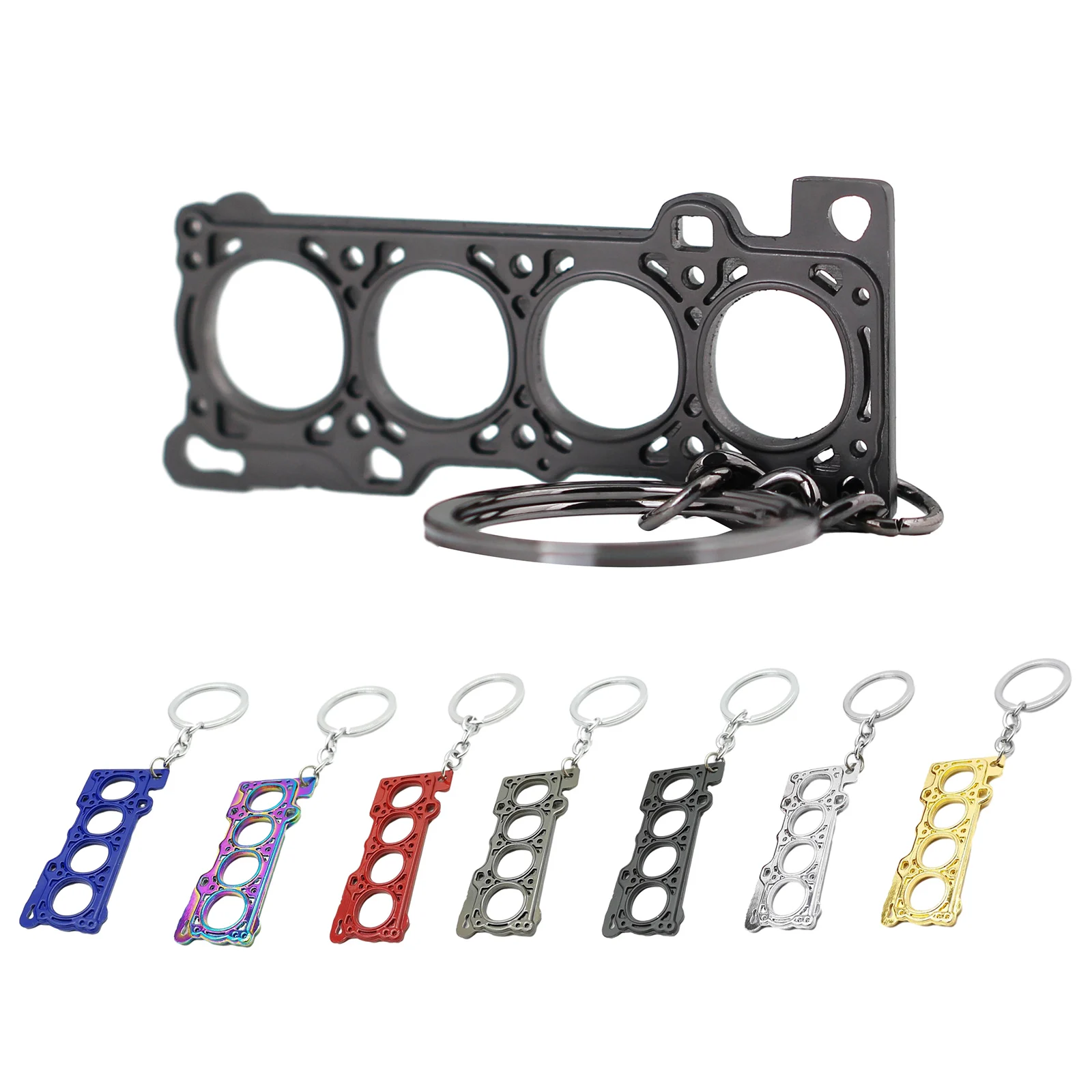 Creative-Engine-Gasket-Keychain-Fashion-Accessories-Auto-Interior-Car ...