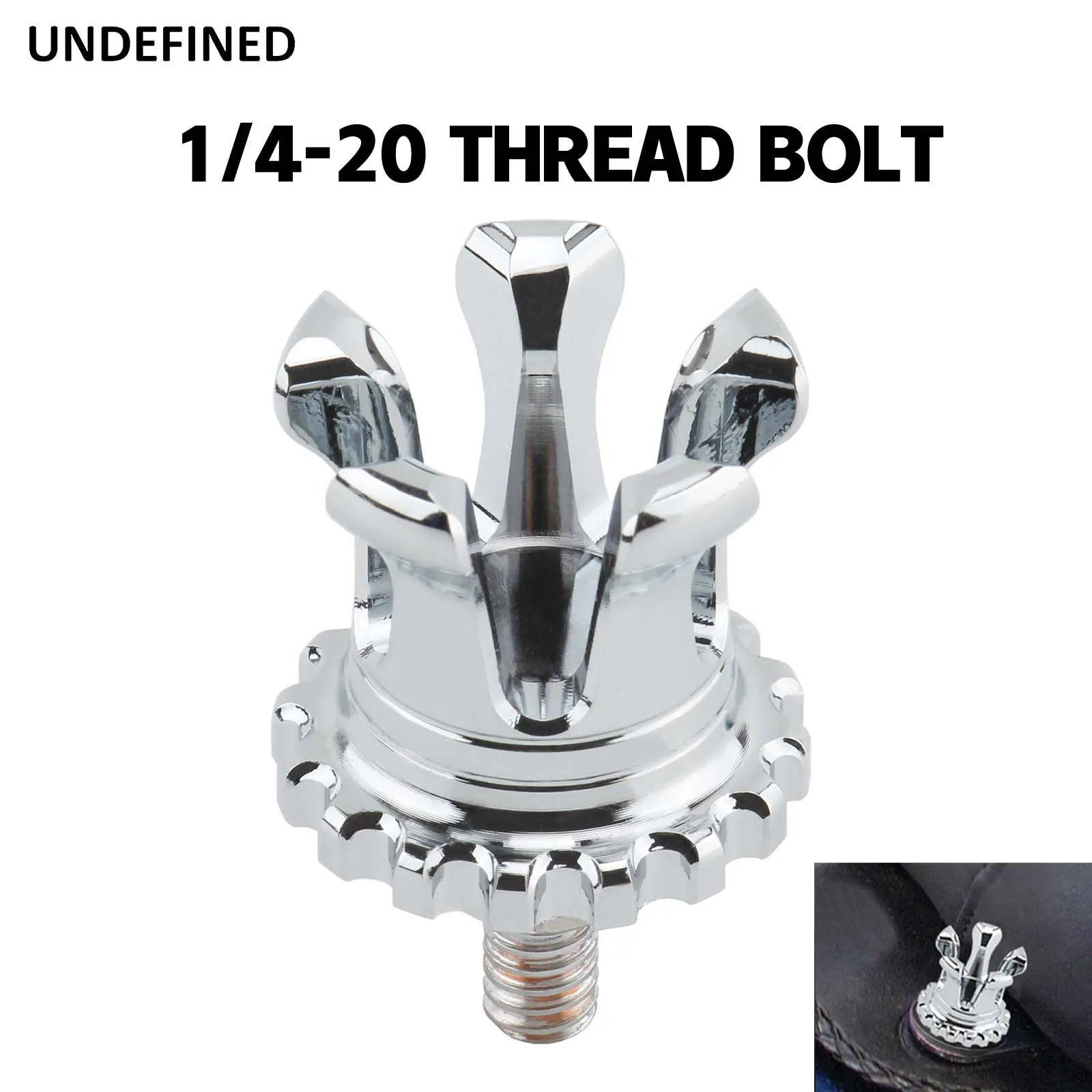 Crown-Style-1-4-20-Seat-Bolt-Screw-for-Harley-Touring-Road-King-Electra ...