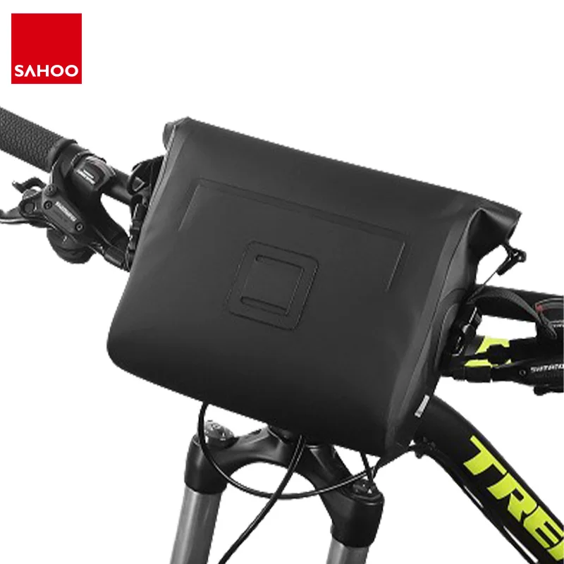 Sahoo-Rain-Proof-Cycling-Handlebar-Bag-2-5L-Roll-top-Closure-Front-Bar ...