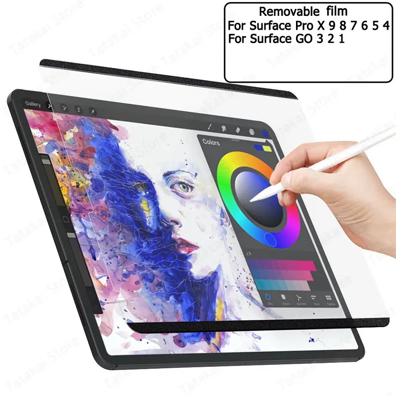 Removable-Screen-Protector-PaperLike-Film-for-Microsoft-Surface-Pro-9-X ...