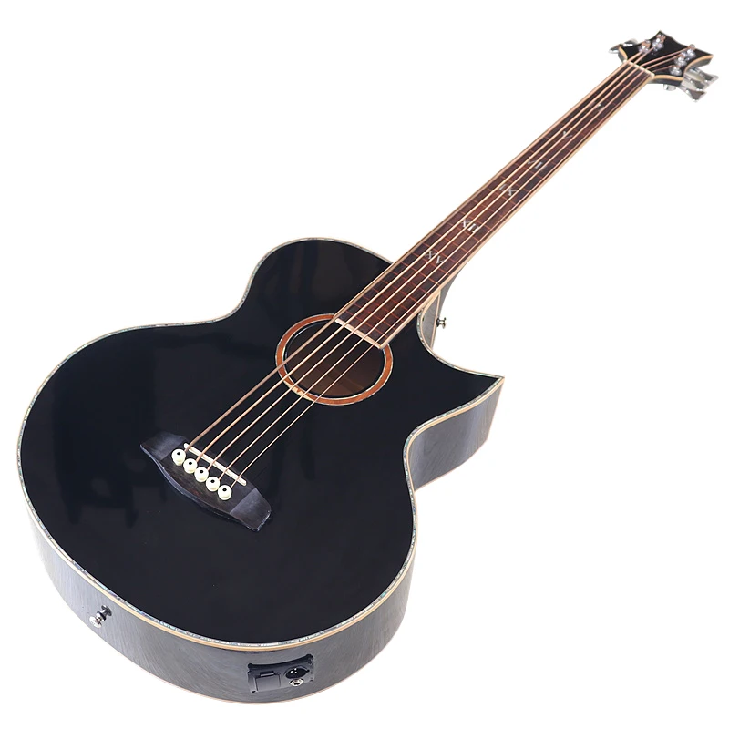 Basso-elettrico-acustico-da-43-pollici-Corpo-in-frassino-Basso ...