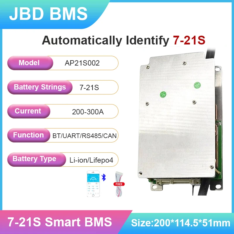 JBD-BMS-inteligente-de-alto-voltaje-BMS-7S-8S-10S-11S-12S-13S-14S-15S ...