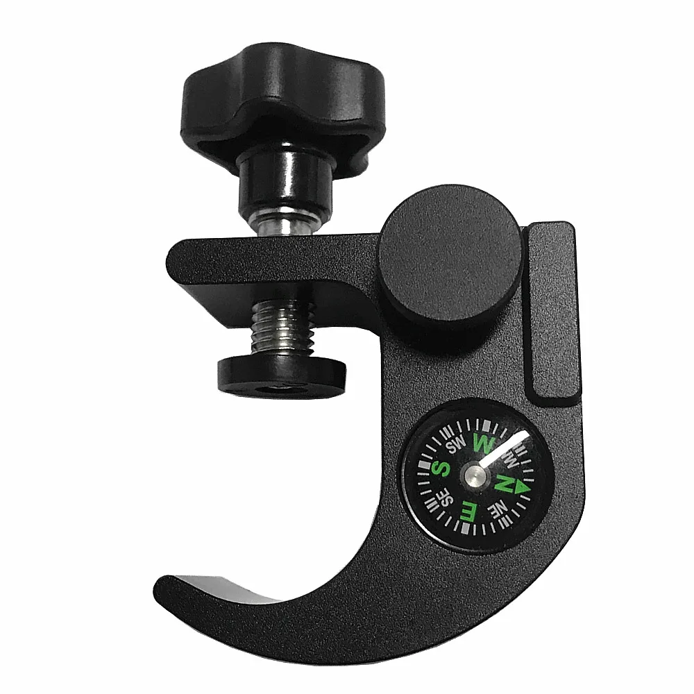GNSS GPS Pole Clamp with compass replace size 24mm - 40mm pole holder ...