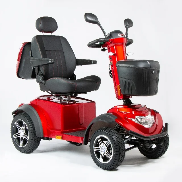 PLUS Off Road Handicapped Mobility Scooter 4 Wheel Electric With Heated ...