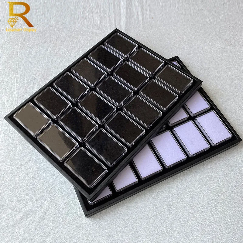 18Pcs-Rectangle-Loose-Diamond-Display-Box-Novel-Pendant-Gemstone ...
