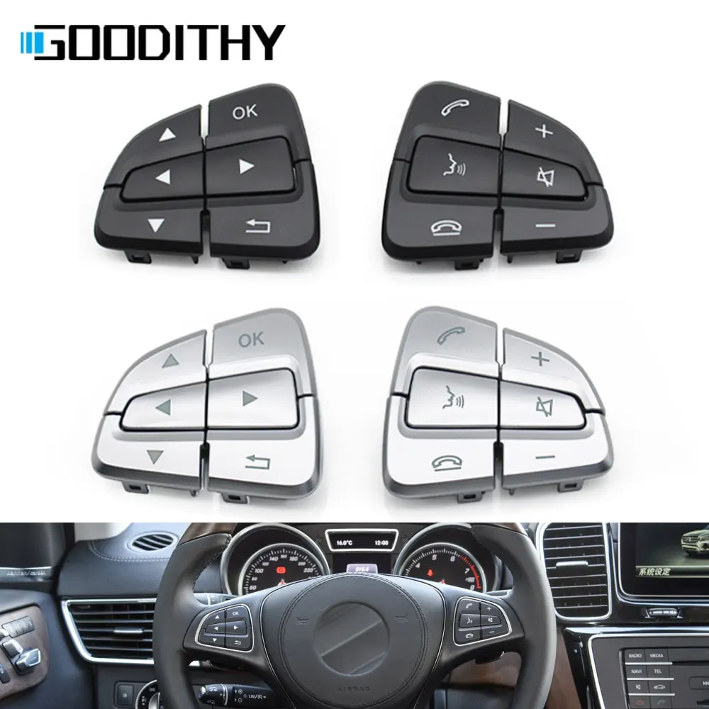 Interior-Multifunction-Steering-Wheel-Control-Switch-Button-Keys-For ...