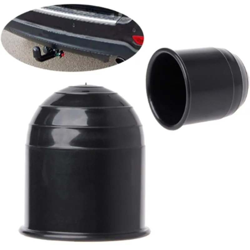 Universal-50MM-Tow-Bar-Cap-Black-Durable-Caravan-Trailer-Protection ...