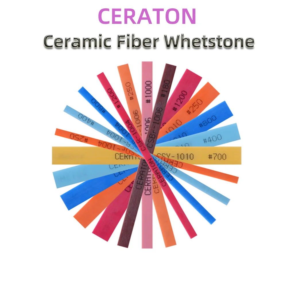 150-1200# CERASTONE Original Ceramic Fiber Oilstone Whetstone Abrasive ...