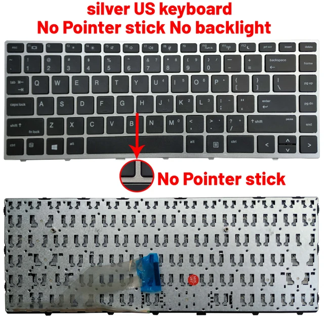 Hp Probook 640 G4 Replacement Keyboard Keys For & G5 - UK Layout, Non ...