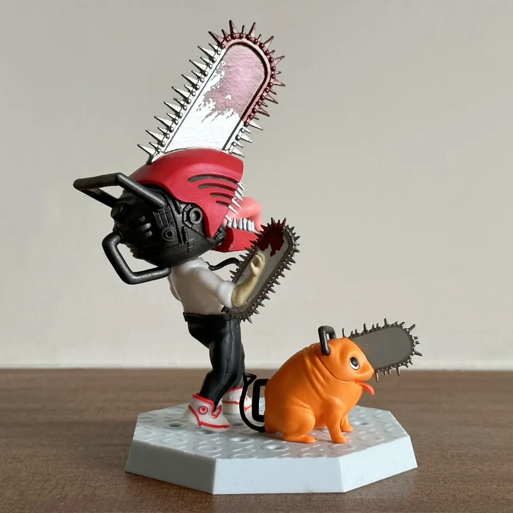 Anime Chainsaw Man Denji Pochita Kawaii Statue Toy - KawaiiMerch.com