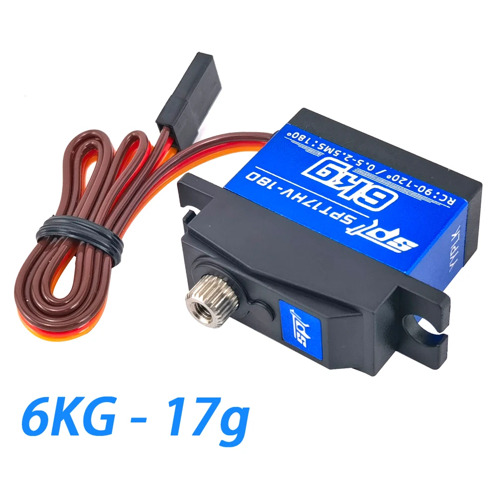 SPT 17HV-180 6kg Servo 25T 90 Support High-pressure All Metal Gear 17g ...