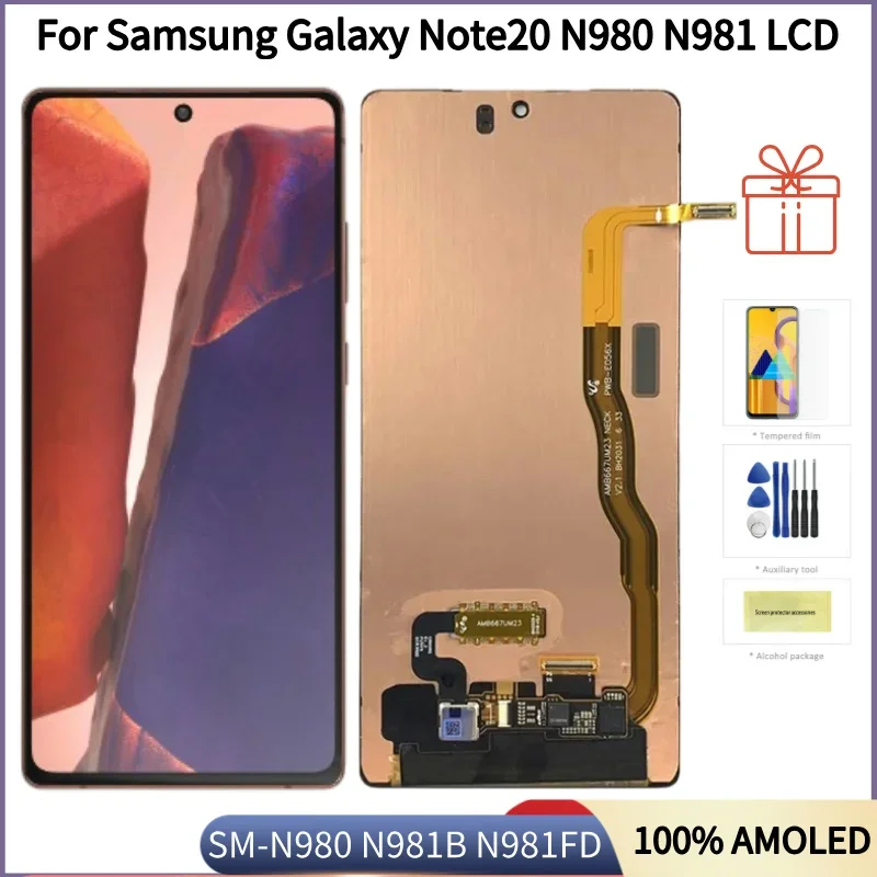 6-8-AMOLED-Display-For-Samsung-Galaxy-Note20-LCD-SM-N980-N981-LCD-Touch ...