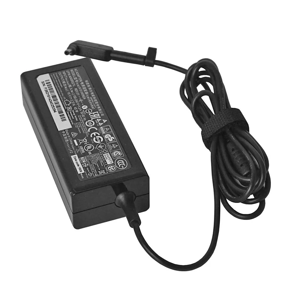 19V 2.37A 45W Laptop Charger AC Power Adapter For Acer Spin 1 SP111 32N ...