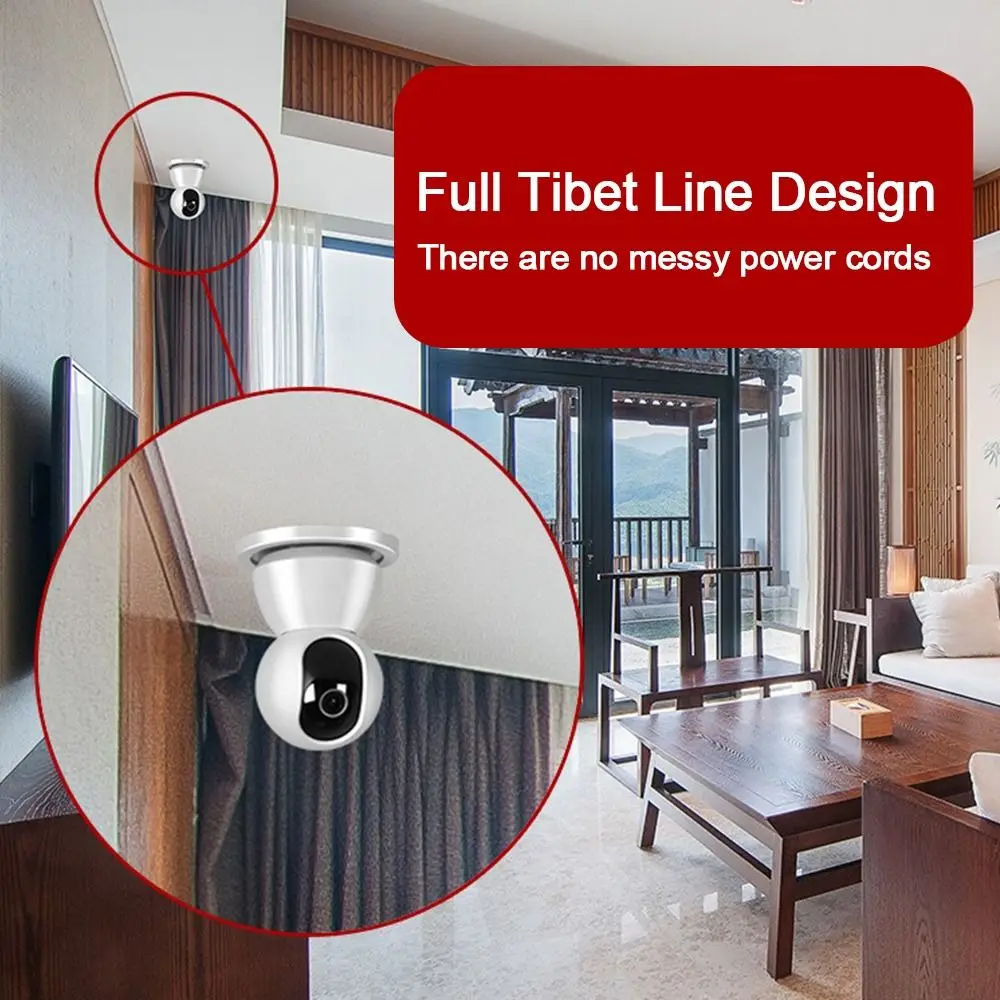 Snap-on Camera Supporting Holder Wall Mounted Space-saving CCTV ...
