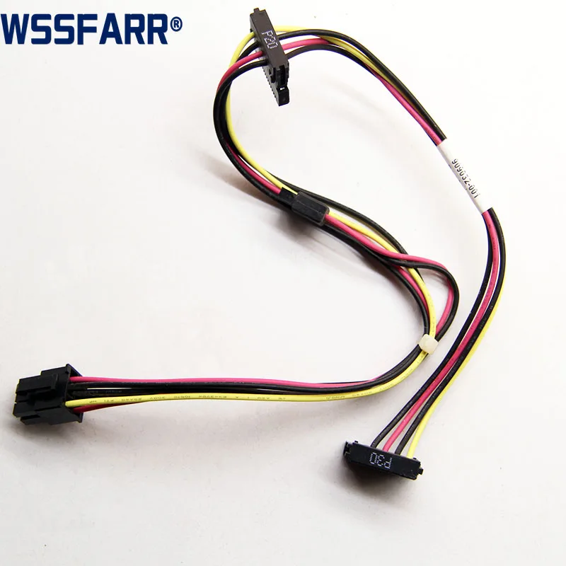 Original-Hard-drive-optical-drive-adapter-cable-6-pin-to-2-SATA-For-HP ...