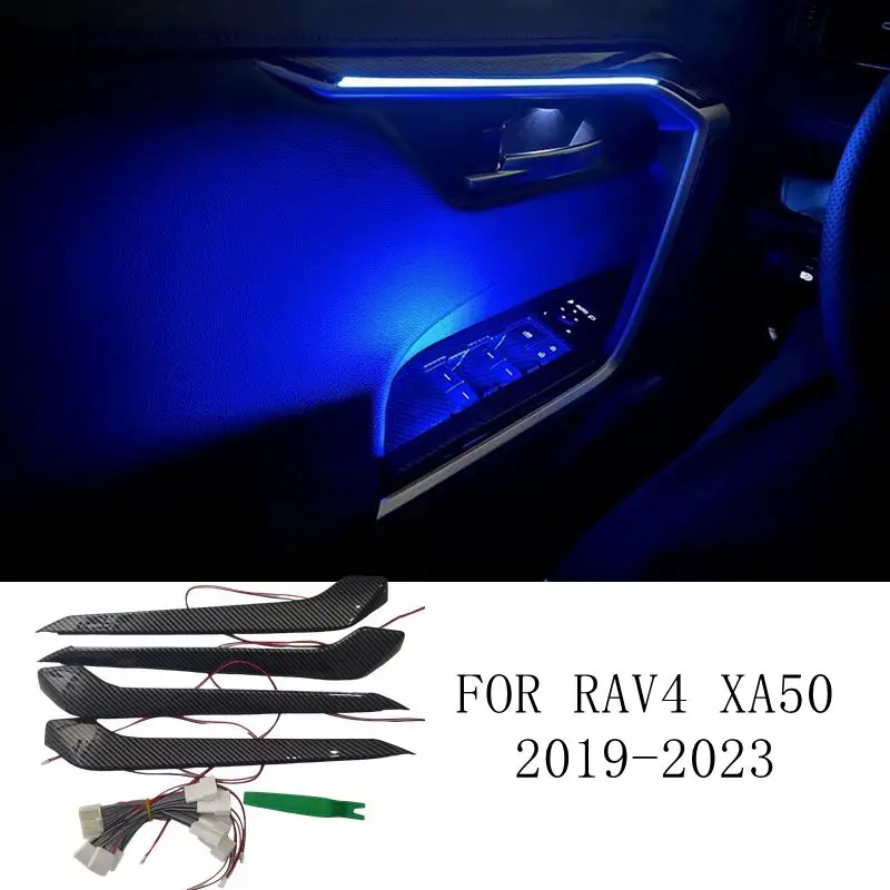 ice-blue-Ambient-Light-For-Toyota-RAV4-XA50-2019-2023-LED-Atmosphere ...