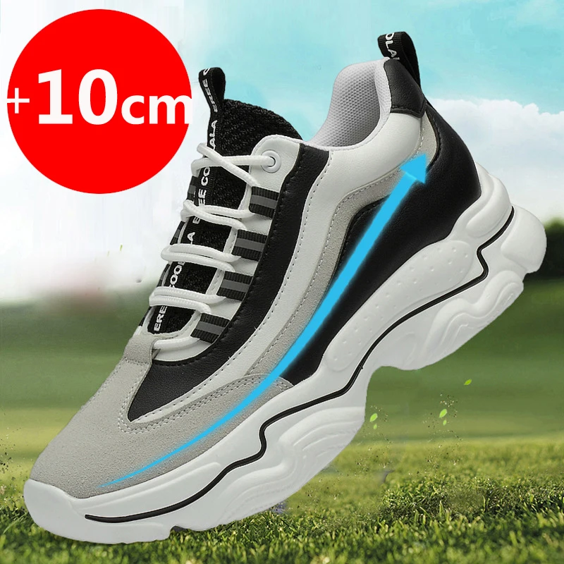 2024-Men-Elevator-Shoes-Heightening-Shoes-Height-Increased-10cm-Shoes ...