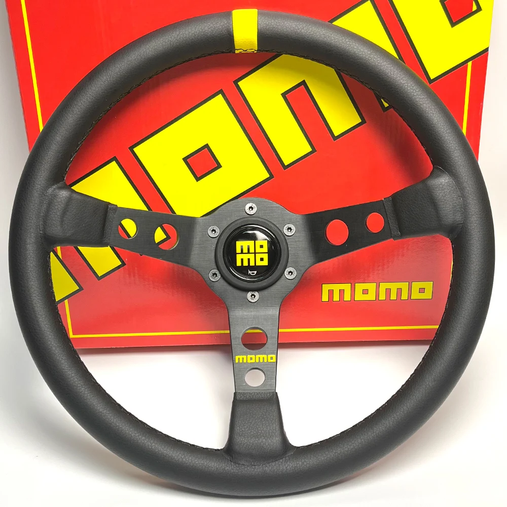 Gm-prototipo-de-carreras-de-345mm-para-MOMO-Volante-de-Rally-de-fibra ...