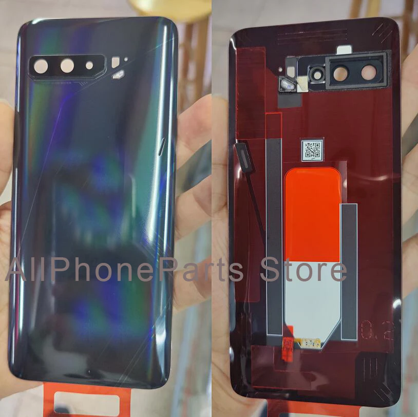 Tampa-Traseira-para-Asus-ROG-Phone-3-Camera-Frame-Lens-Sticker-Porta ...