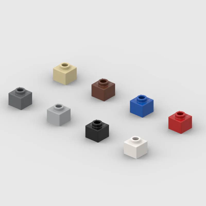 *Plate 1 x 1 x 2/3* 1531 50 pcs DIY enlighten block brick part No ...
