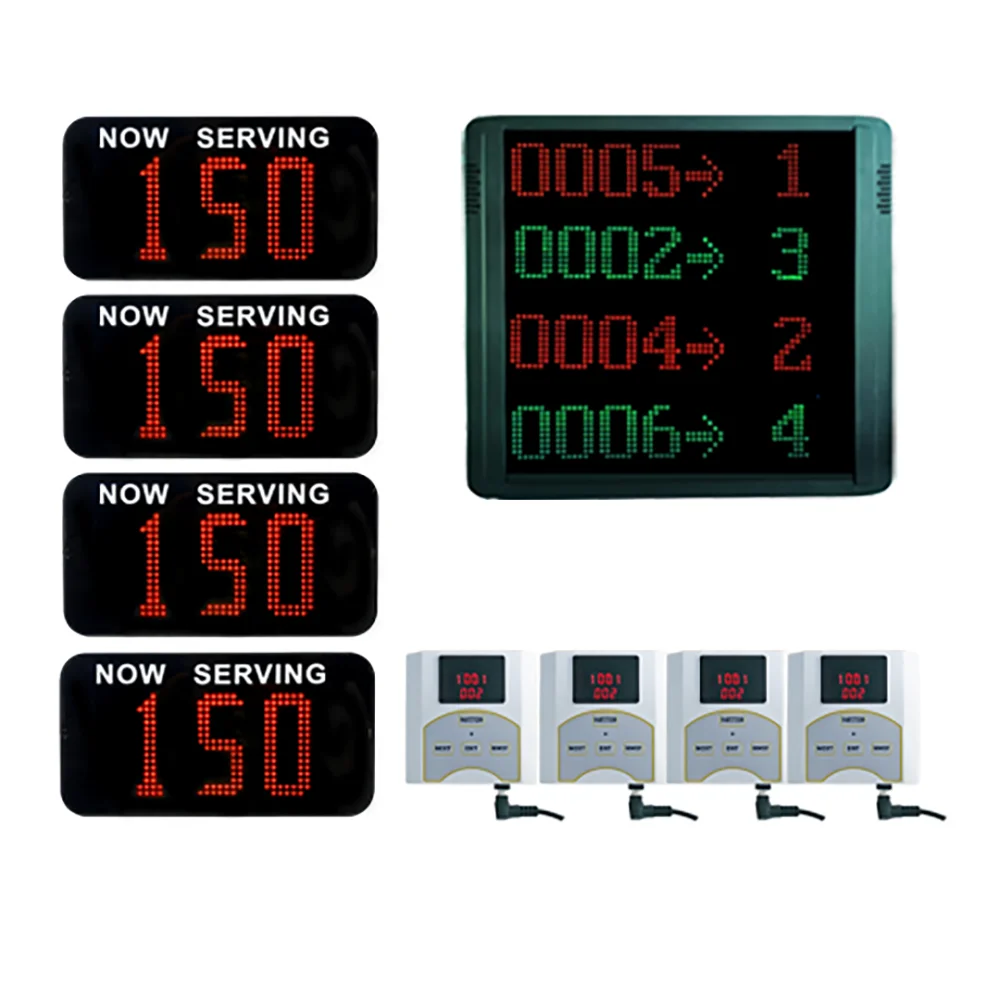 3-digits-Hospital-Bank-Restaurant-Queue-Management-System-Machine-Queue ...