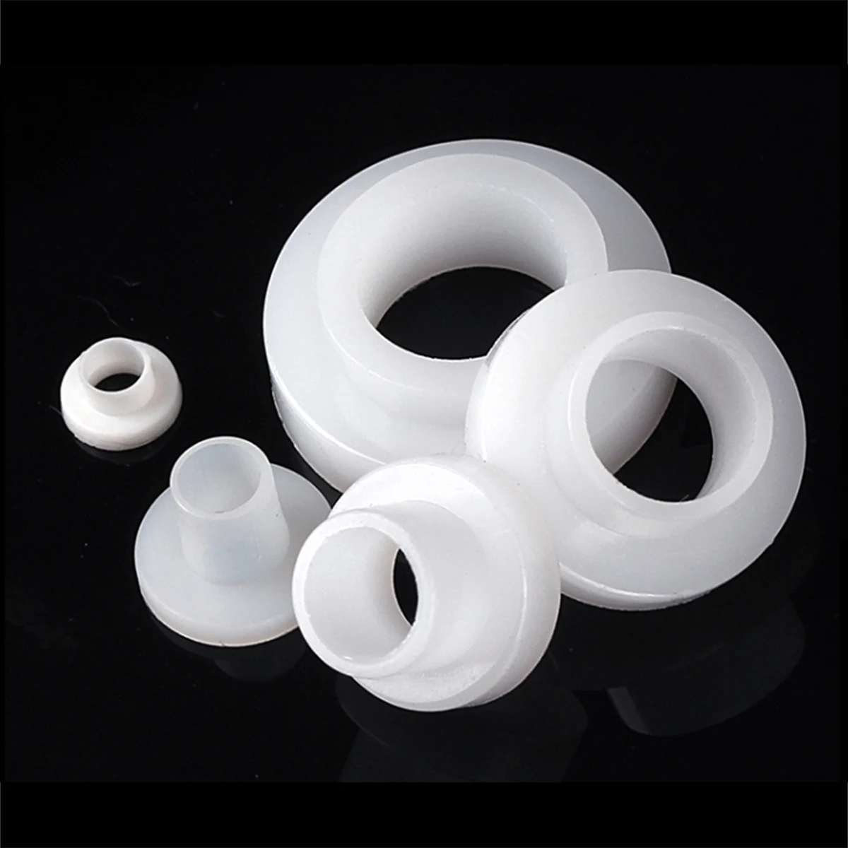 T-type-Nylon-Stepped-Washer-Concave-Convex-Thread-Bushing-Insulating ...
