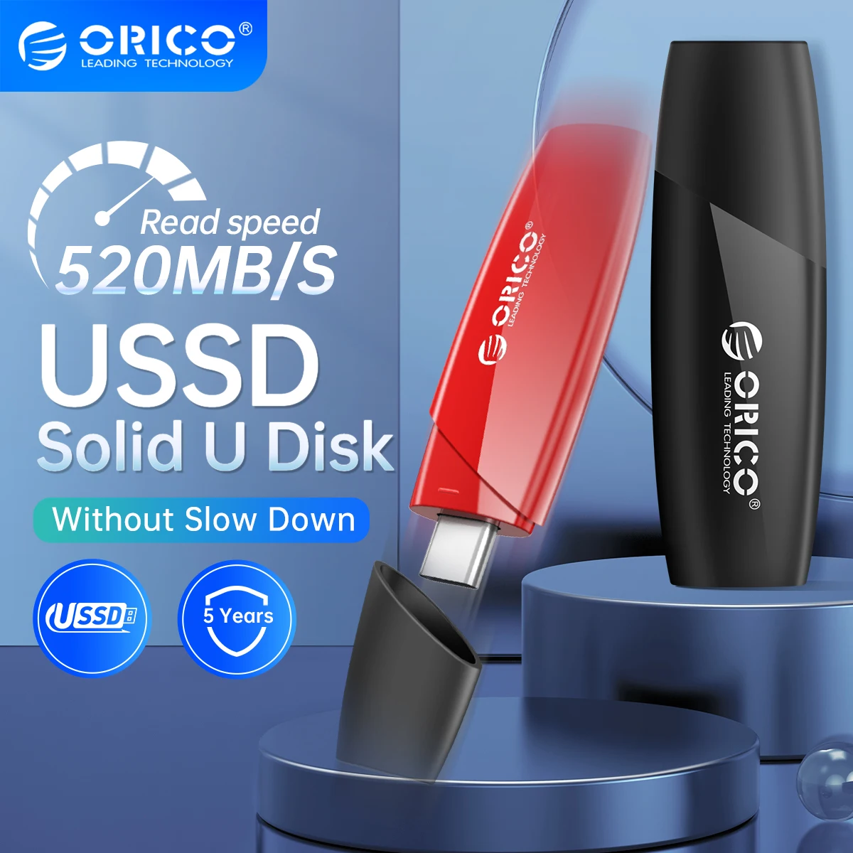 ORICO-New-Trend-USSD-Solid-State-U-Disk-520MB-S-High-Speed-Mobile-SSD ...