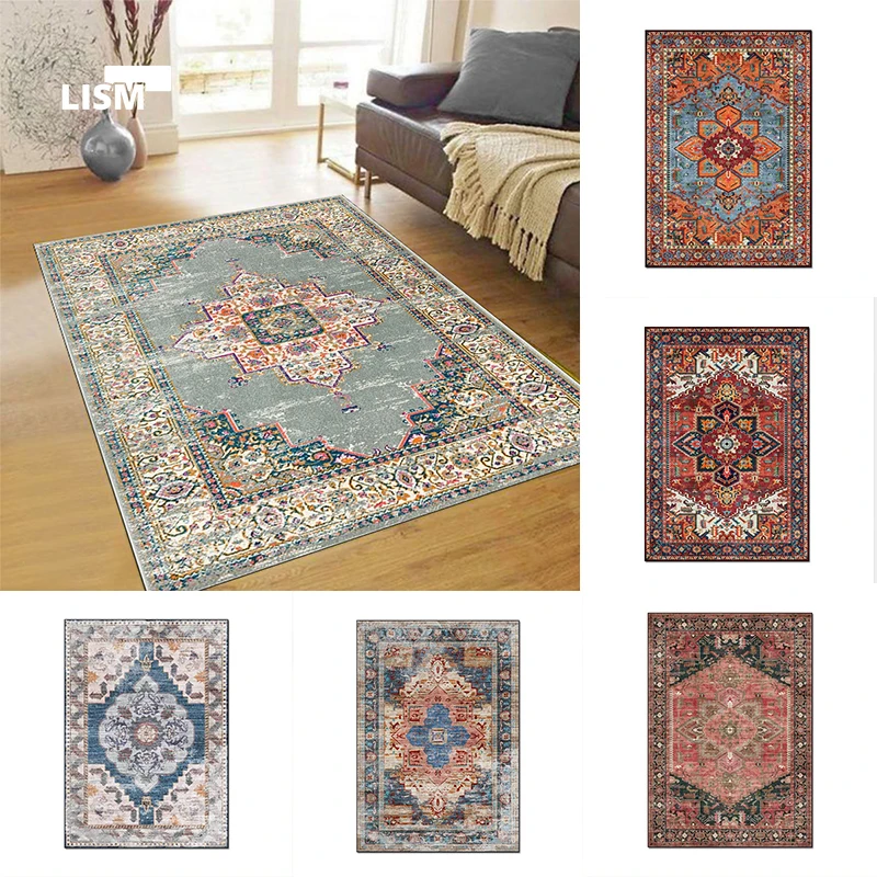 Bohemia Persian Carpet Area Rug For Living Room Floor Mat Door Ethnic ...