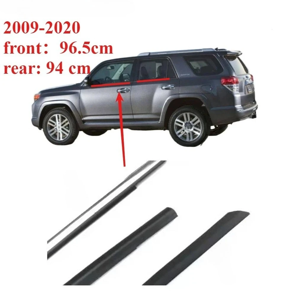 4 Uds 75711-35011 Protector de vidrio sello de burlete para Toyota ...