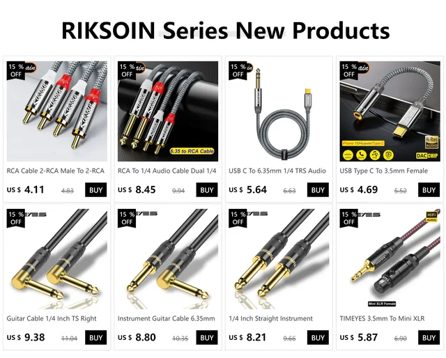 1/4 To Rca Adapter XLR Female Convert To Dual RCA Male Stereo Cable Rca ...