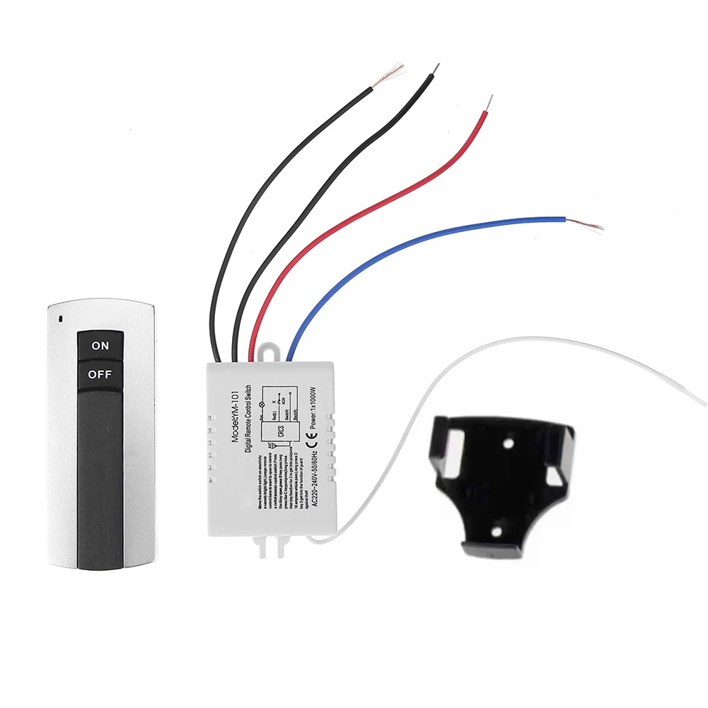 Wireless-ON-OFF-1-2-3-Ways-220V-Lamp-Remote-Control-Switch-Receiver ...