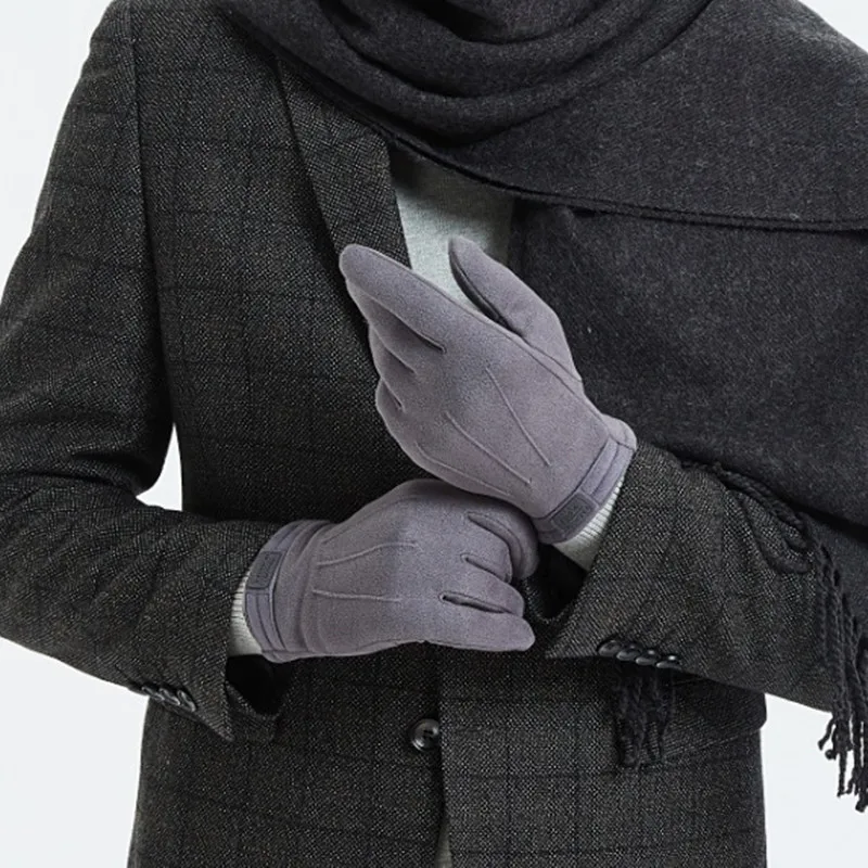 Men-s-Winter-R-Suede-Warm-Velvet-Gloves-Gentleman-Riding-Windproof ...