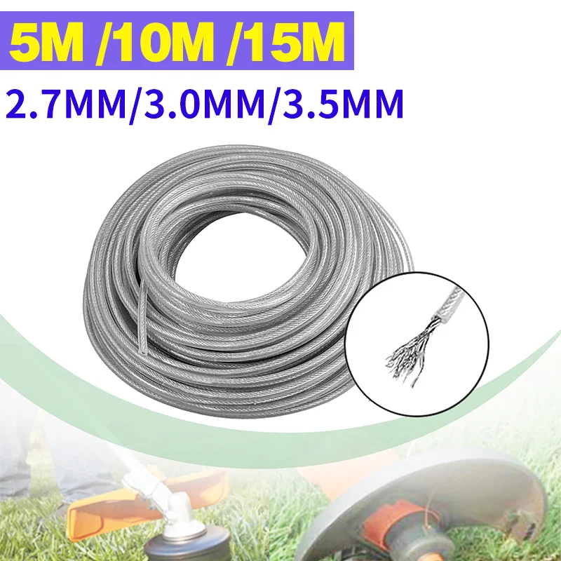 2-7-3-5mm-Steel-Wire-Mowing-Rope-Brush-Cutter-Gardening-Tools ...
