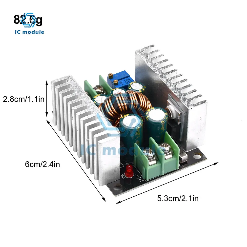 Adjustable-300W-20A-DC-DC-Step-down-Module-Conversion-Current-Stepdown ...