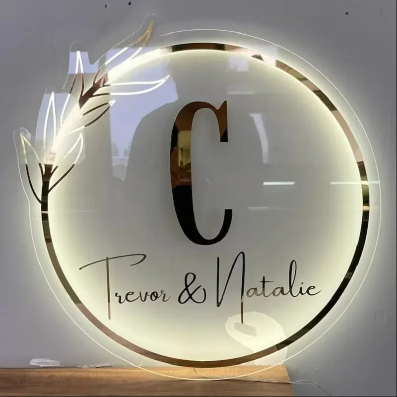 Luci-al-neon-aziendali-Specchio-Logo-Insegna-Hair-Studio-Sign-Acrilico ...